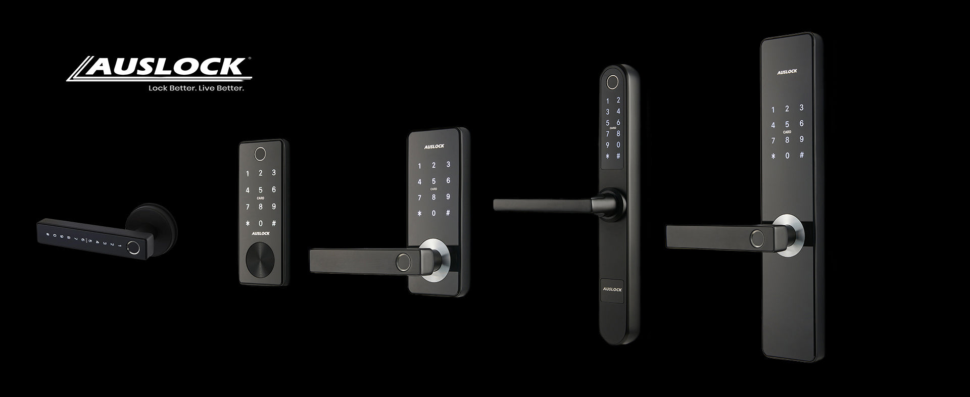 Slim Smart Lock | Slim Smart Door Lock | AU Smart Locks